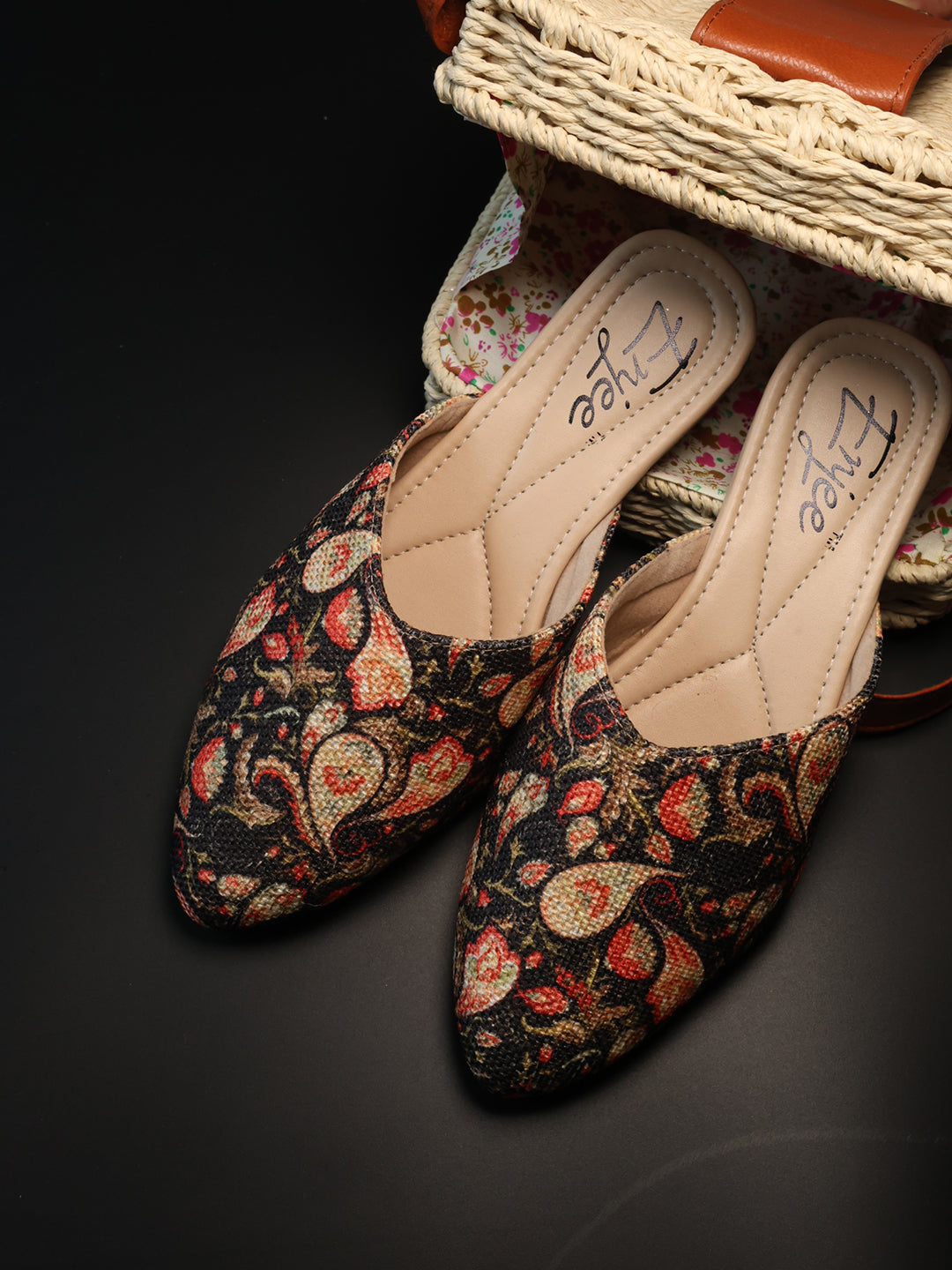 Enjee Color Splash Mules